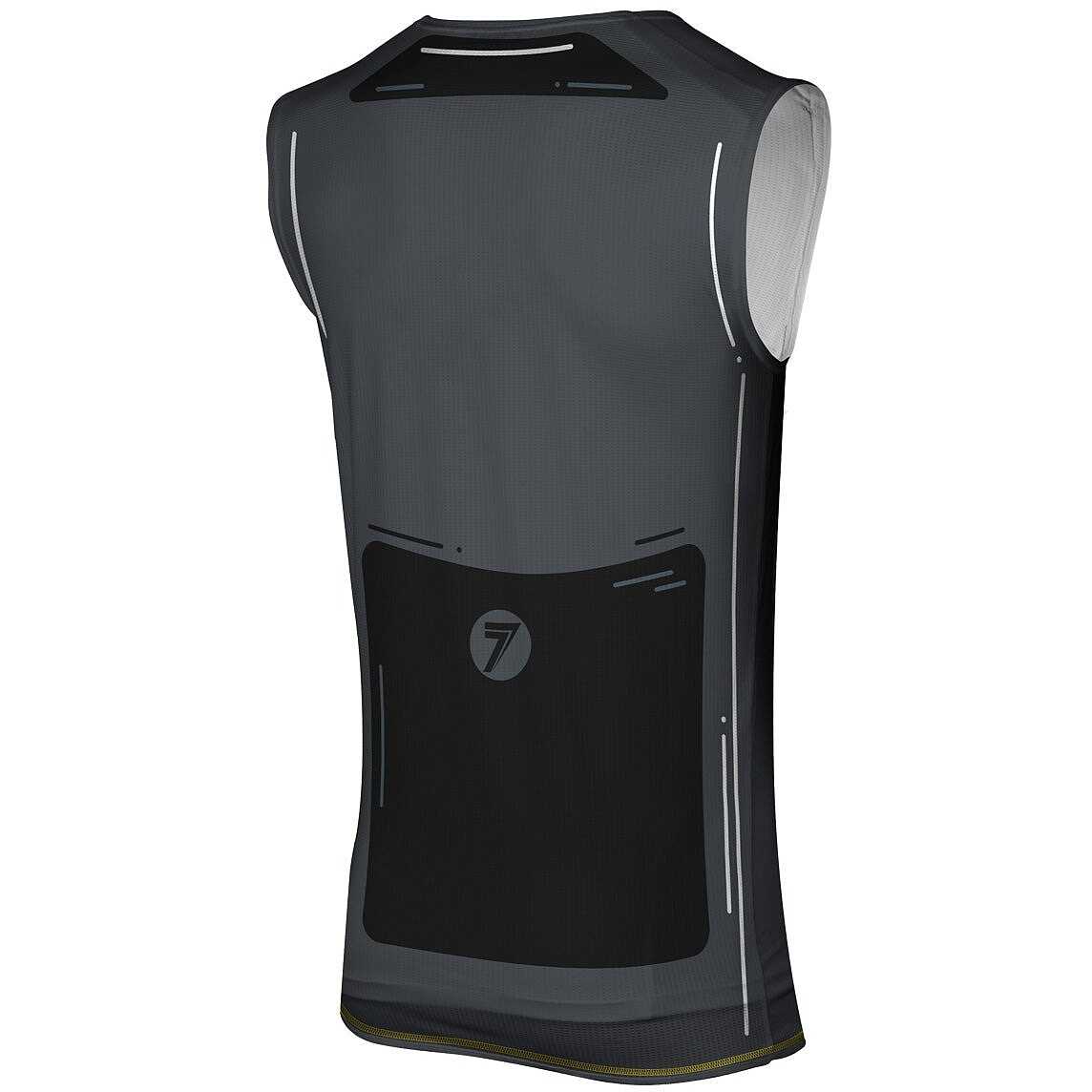 SEVEN MX ZERO 25.1 HIJACK Black Motocross Singlet For Sale Online ...