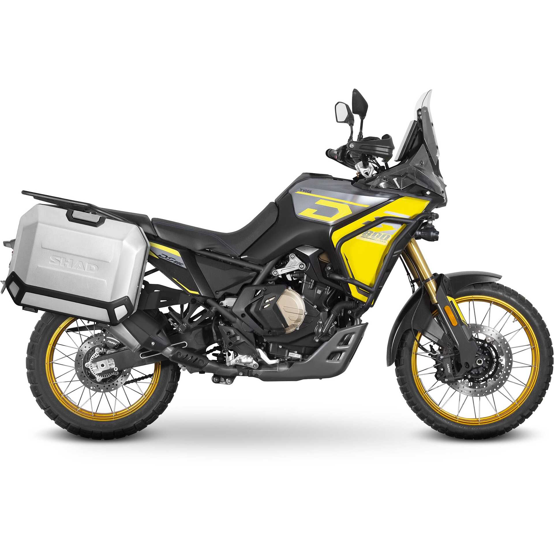 Shad 4p System Side Case Mounts Specific for Voge DS 800 RALLY For Sale ...