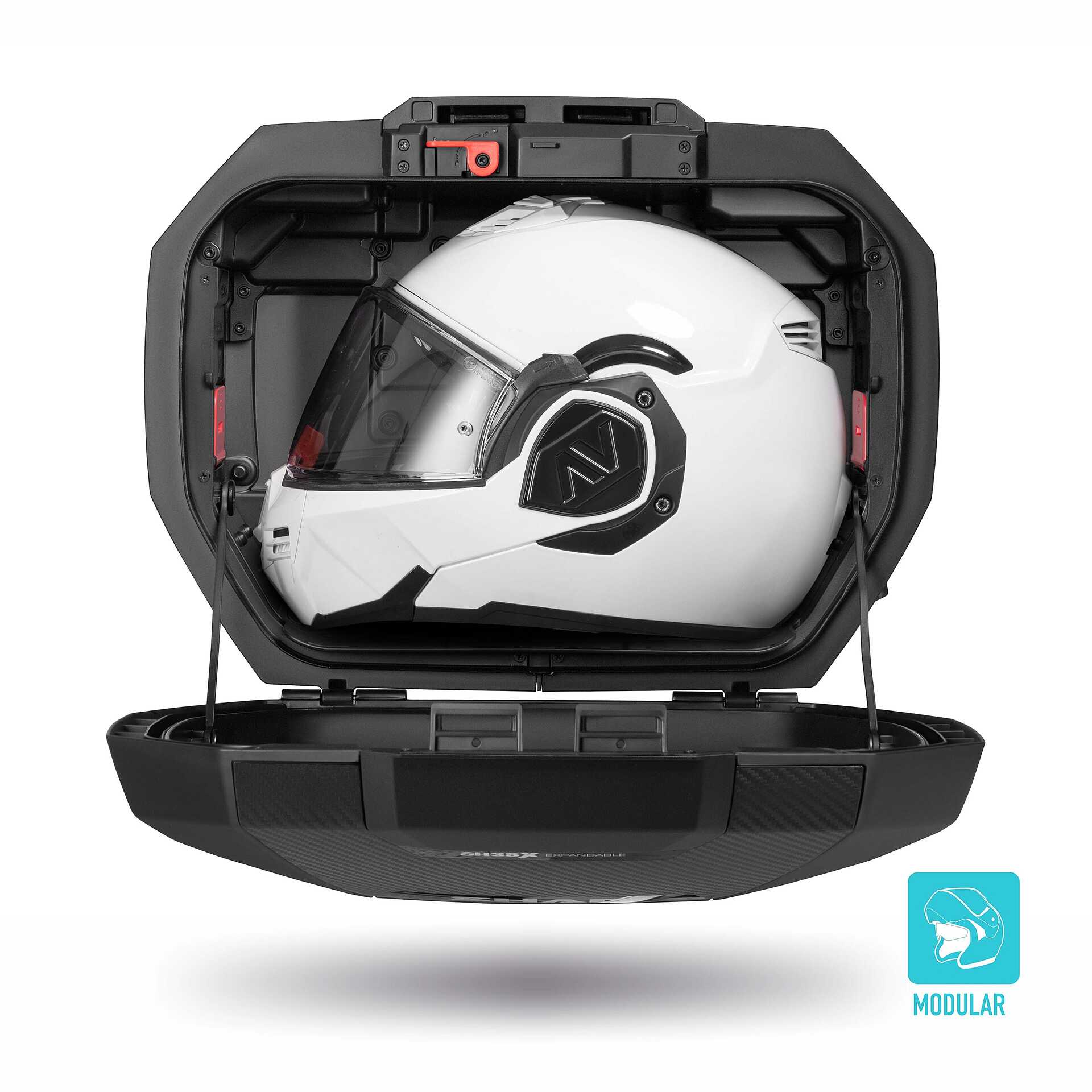 Shad SH38x Expandable Motorcycle Side Cases Carbon Cover - 3P / 4P ...