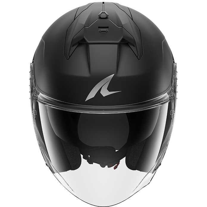 Shark SKWAL JET CUP BLANK Mat Black Jet Motorcycle Helmet For Sale ...