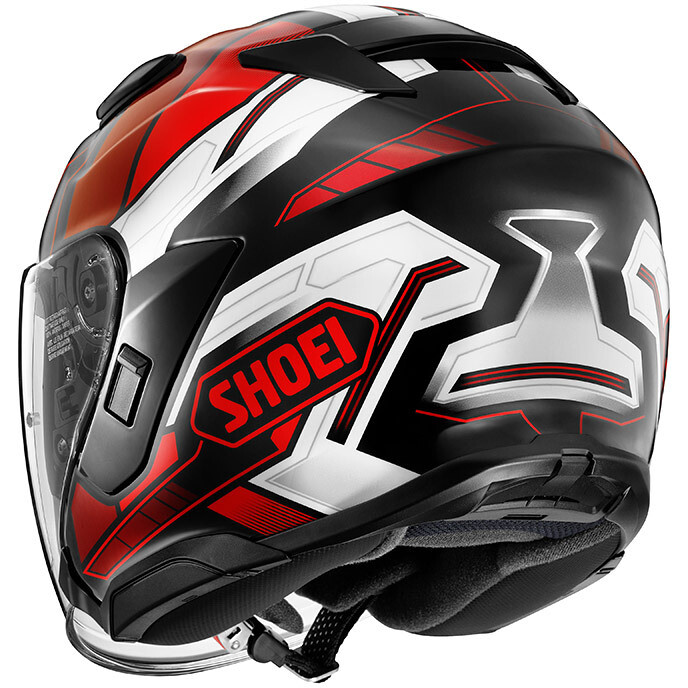 Shoei J CRUISE 3 Whizzy TC 1 Rot WeiB Schwarz Motorrad Jethelm Online Verkauf Outletmoto.eu