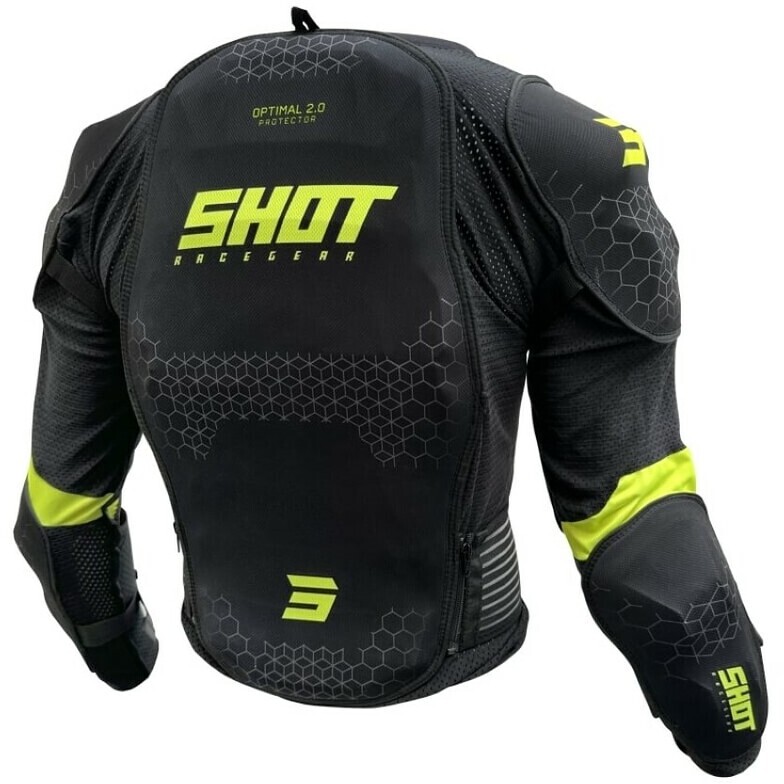 SHOT OPTIMAL KID 2.0 Full Body Motocross Enduro Chest Protector for ...