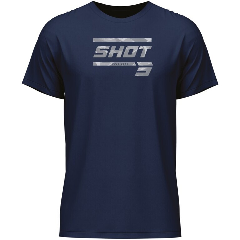 SHOT VOLT Blue T-Shirt For Sale Online - Outletmoto.eu