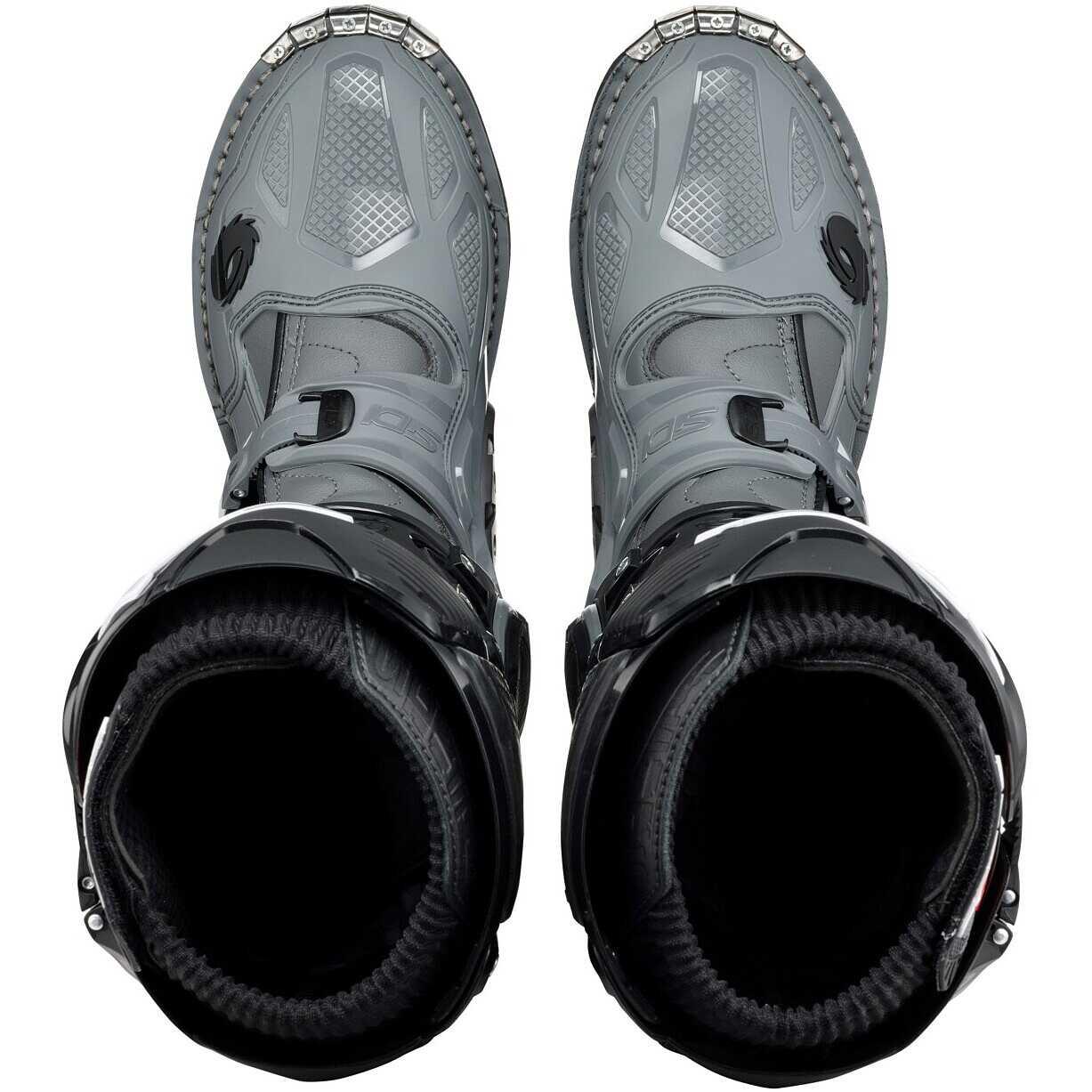 Sidi CROSSFIRE 3 Cross Enduro Motorcycle Boots Gray Black For Sale ...