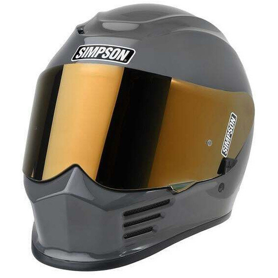 Simpson SPEED 22.06 Full Face Motorcycle Helmet Silver Allure For Sale ...