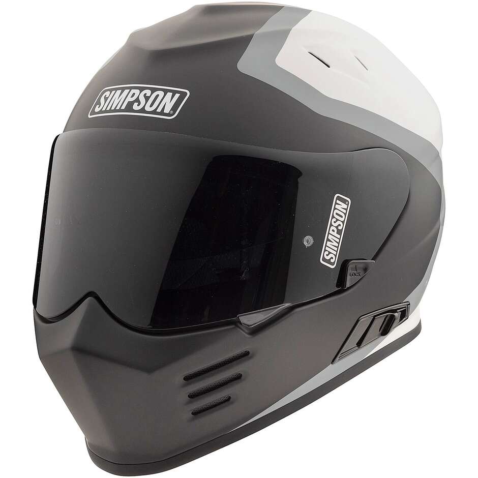 Simpson VENOM 22.06 F914 WRAITH Full Face Motorcycle Helmet For Sale ...