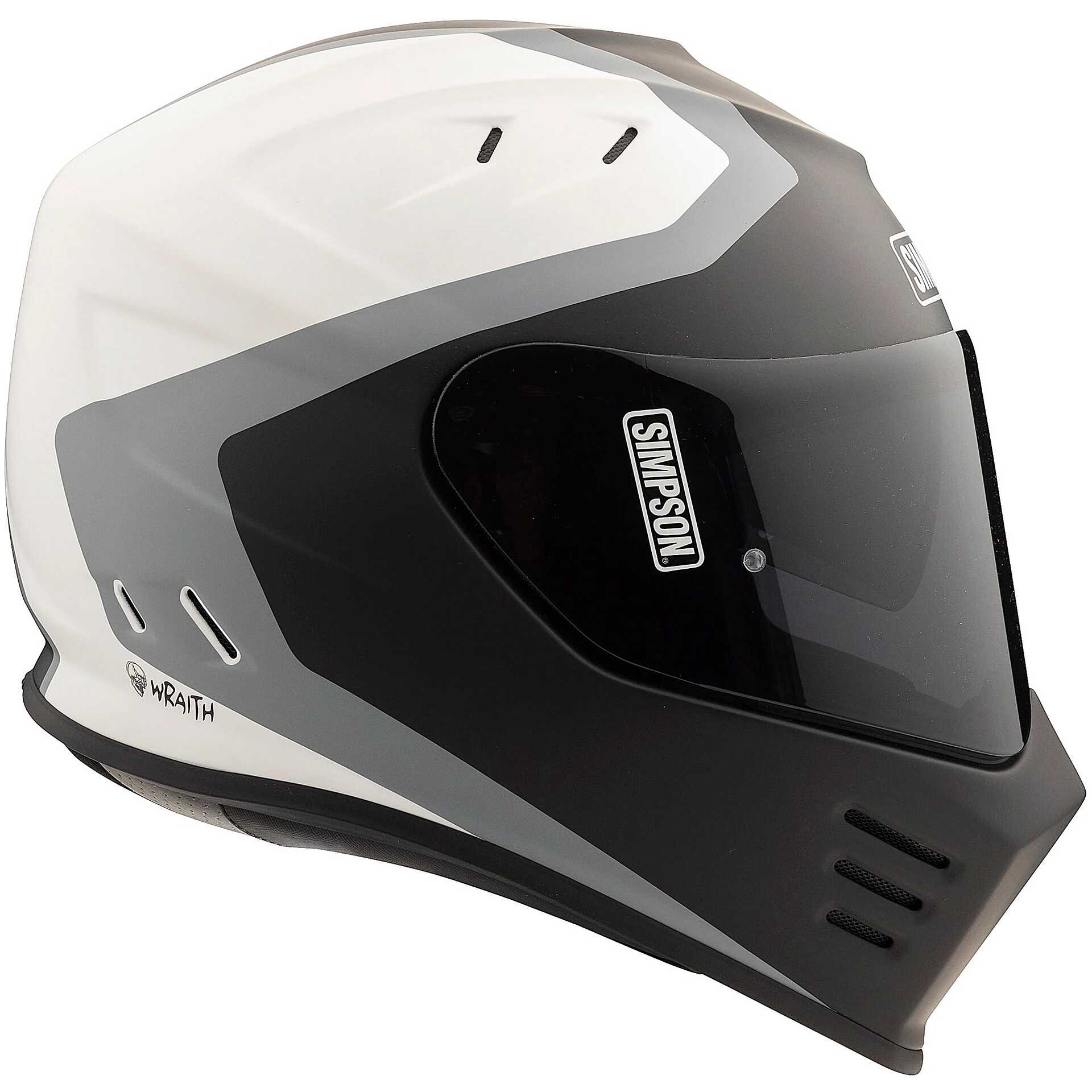 Simpson VENOM 22.06 F914 WRAITH Full Face Motorcycle Helmet For Sale ...