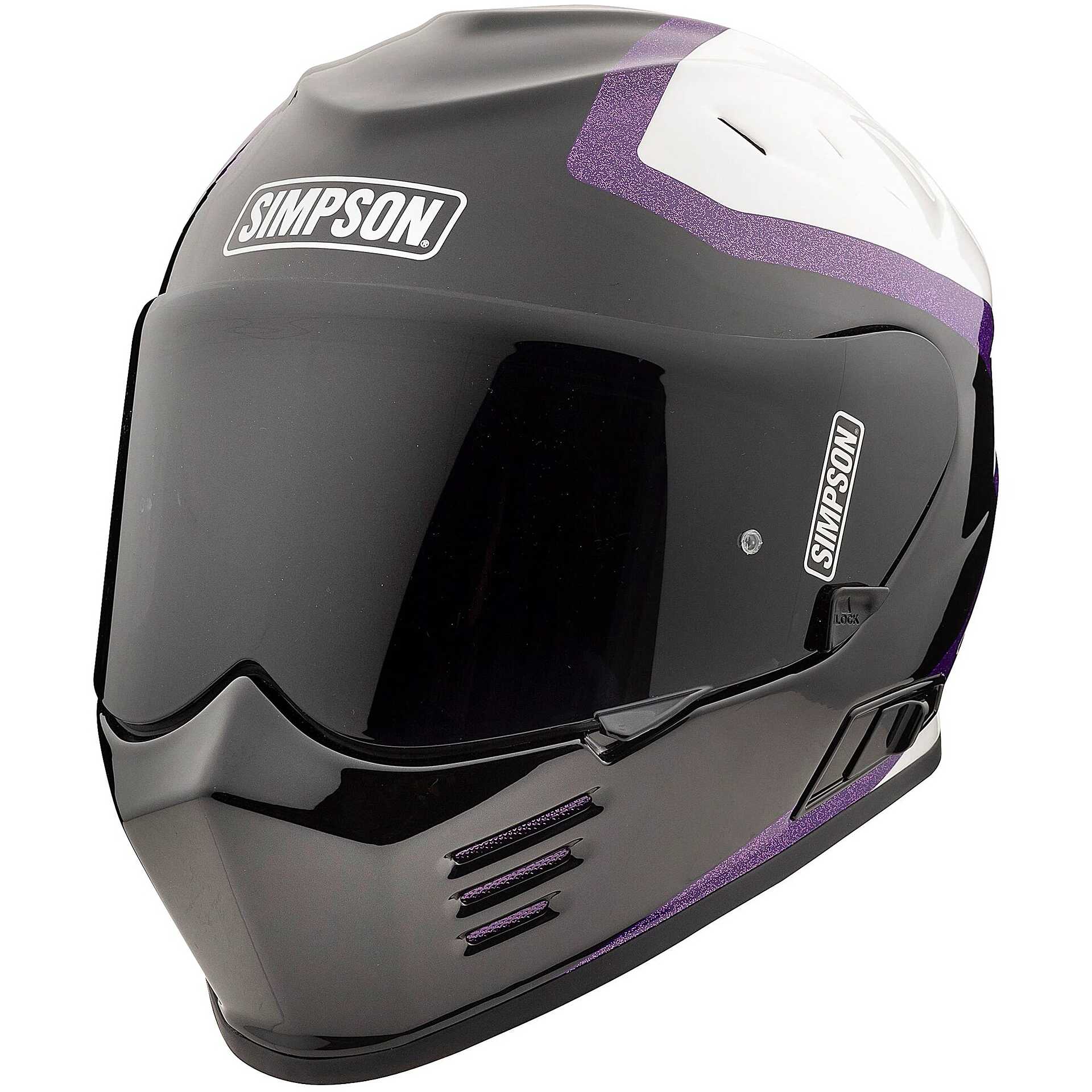 Simpson VENOM 22.06 F915 ROYAL Full Face Motorcycle Helmet For Sale ...