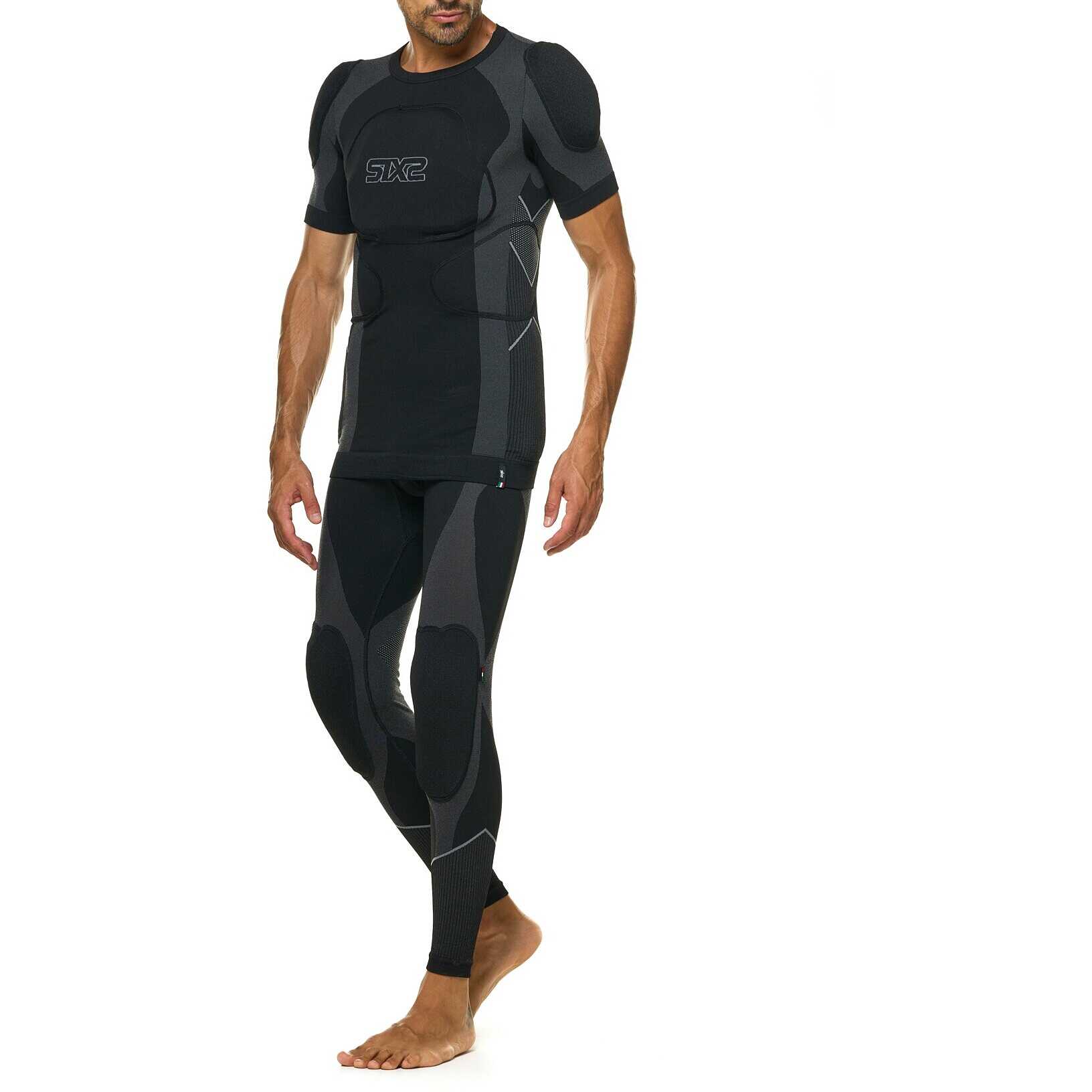 Sixs Pro-Tech PRM TS1 Black Technical Jersey with Protections For Sale Online - Outletmoto.eu