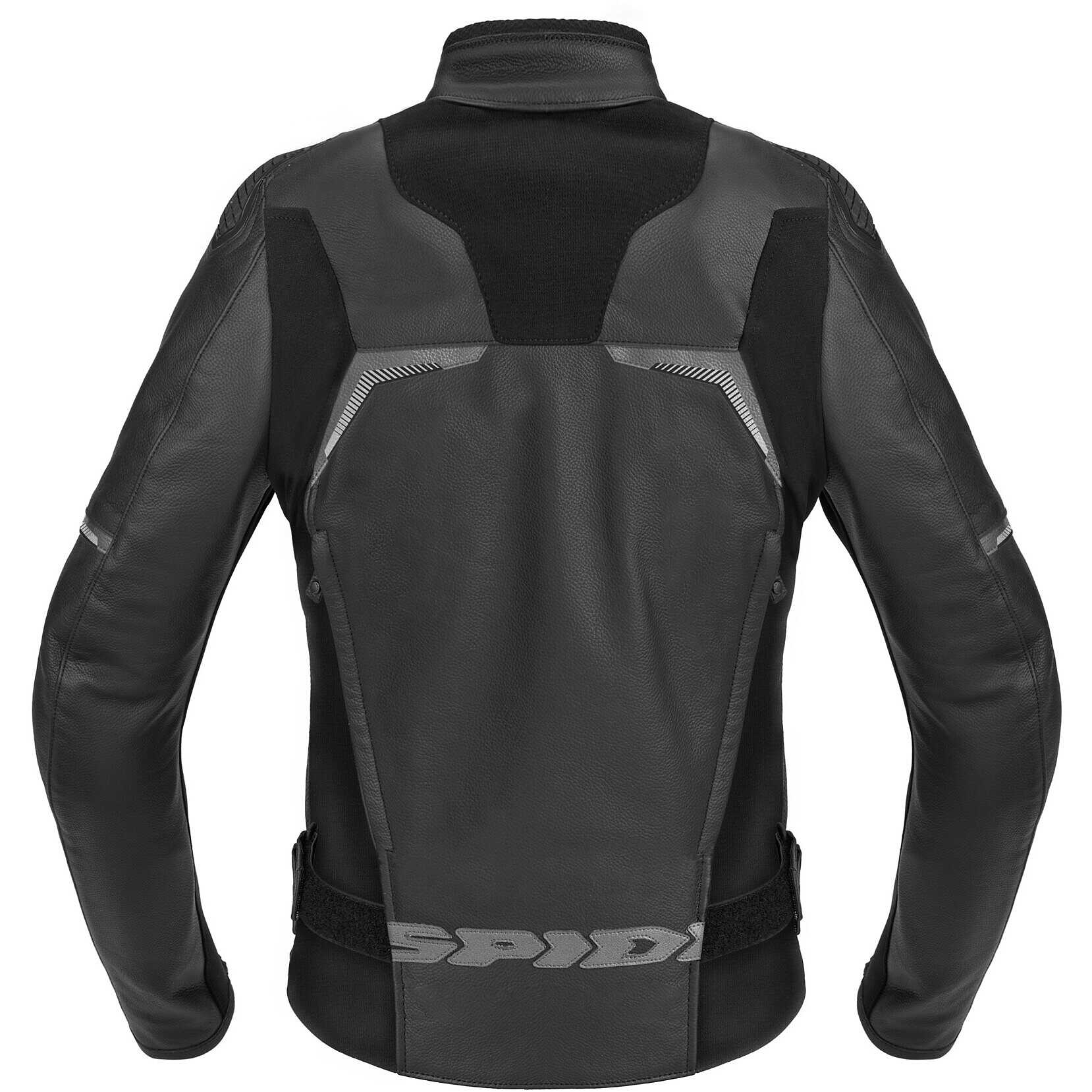 Spidi EVORIDER 3 LADY Women's Leather Motorcycle Jacket Black For Sale ...