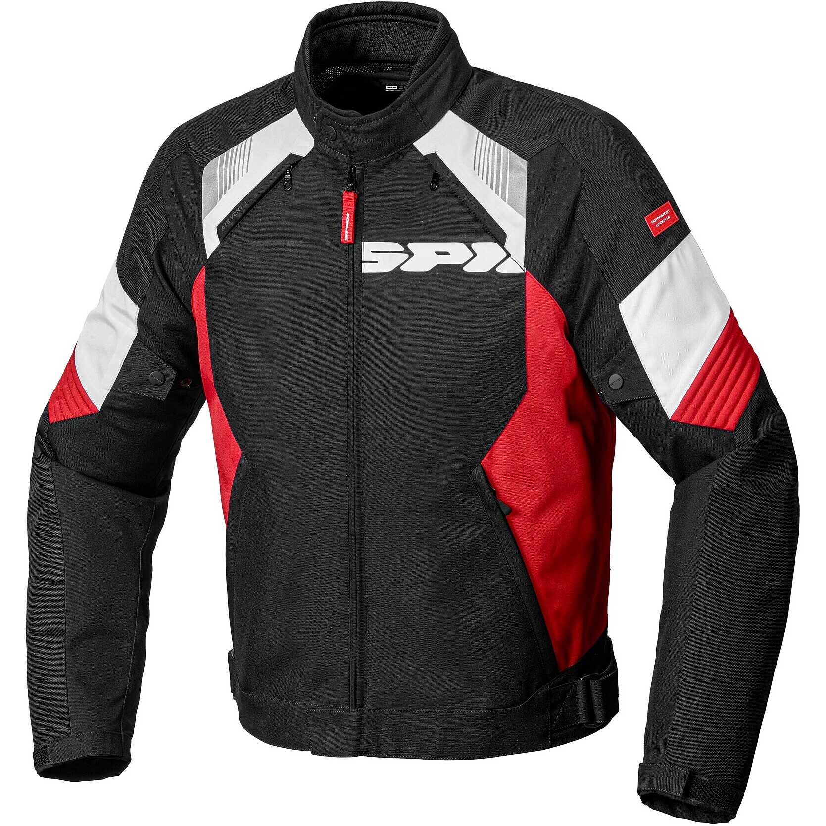 Spidi FLASH EVO Red Motorcycle Jacket For Sale Online - Outletmoto.eu