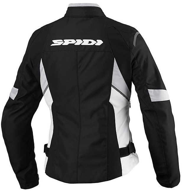 Spidi FLASH TEX Lady Damen Sportjacke aus schwarzem Stoff Online ...
