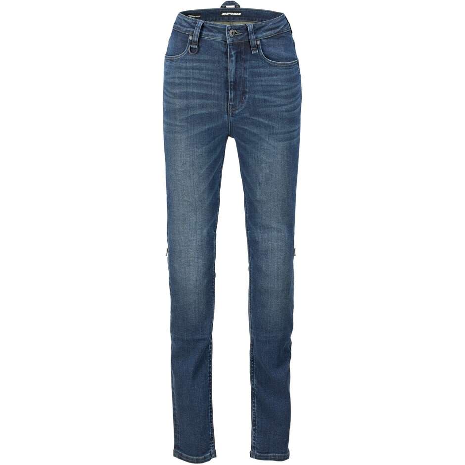 Spidi J-FIT SUPERSLIM HW LADY Women's Motorcycle Jeans Blue Dark Used ...