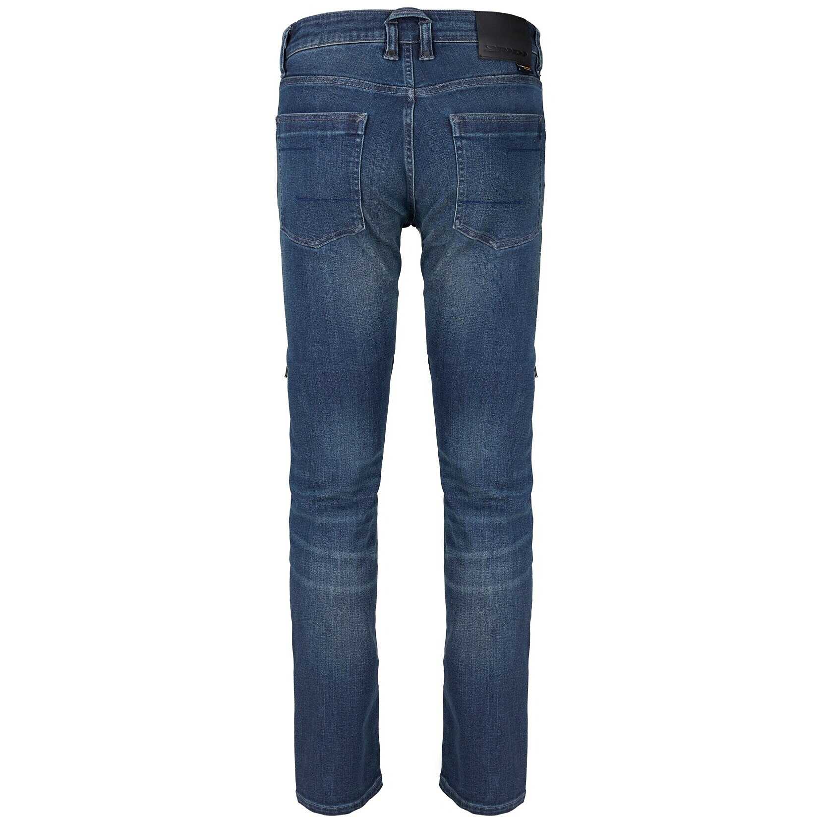 Spidi J-FIT SUPERSLIM SHORT Motorcycle Jeans Blue Dark Used For Sale ...