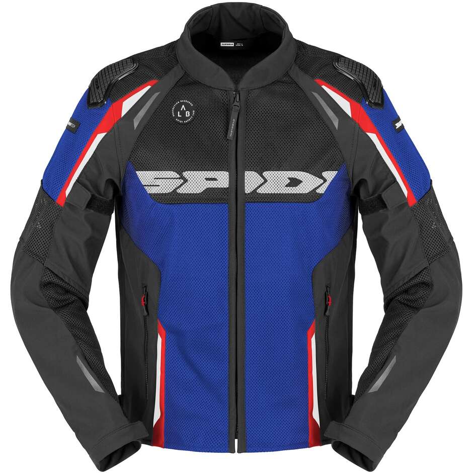 Spidi RACE WARRIOR 2 NET Fabric Motorcycle Jacket Blue For Sale Online ...
