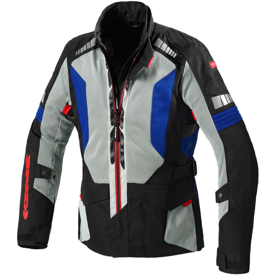 Spidi TERRANET WINDOUT Blue Ice Motorcycle Jacket For Sale Online ...