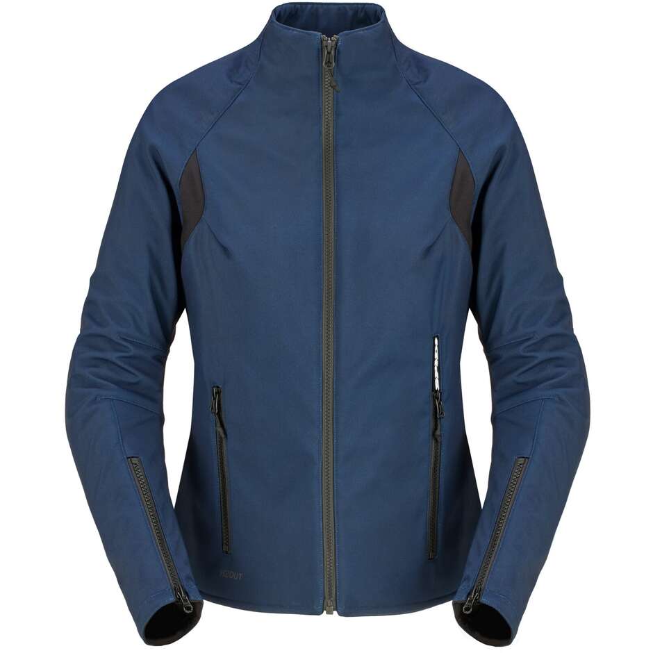 Spidi THE STANDARD H2OUT LADY Women's Motorcycle Jacket, Blue For Sale ...