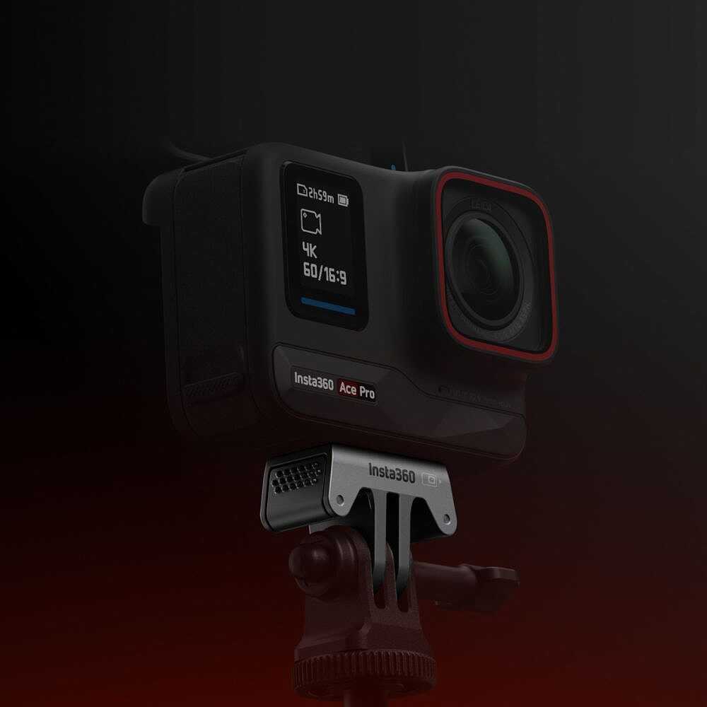 Standard Mount for Insta360 ACE PRO Series For Sale Online - Outletmoto.eu