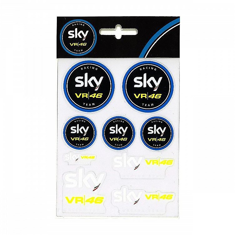 Stickers VR46 Small Sky Racing Team For Sale Online - Outletmoto.eu