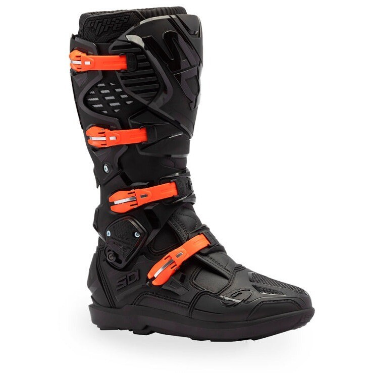 Stivali Moto Cross Enduro Sidi CROSSFIRE 3 SRS Full Black Vendita ...