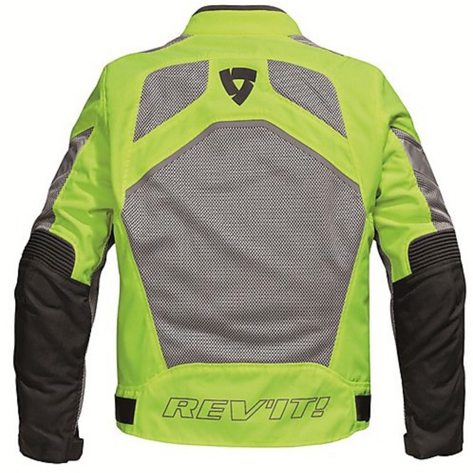 Summer Motorcycle Jacket Rev'it Tornado Model HV Neon Yellow For Sale ...