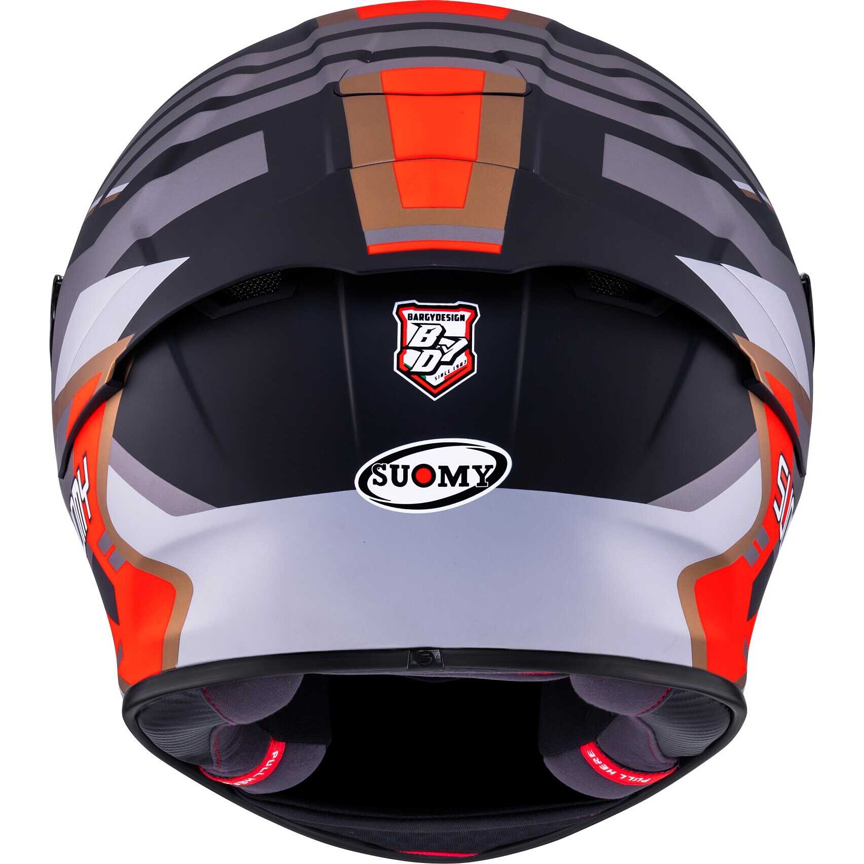Suomy SR-GP EVO INFRARED Full Face Racing Motorcycle Helmet, Matte Grey ...