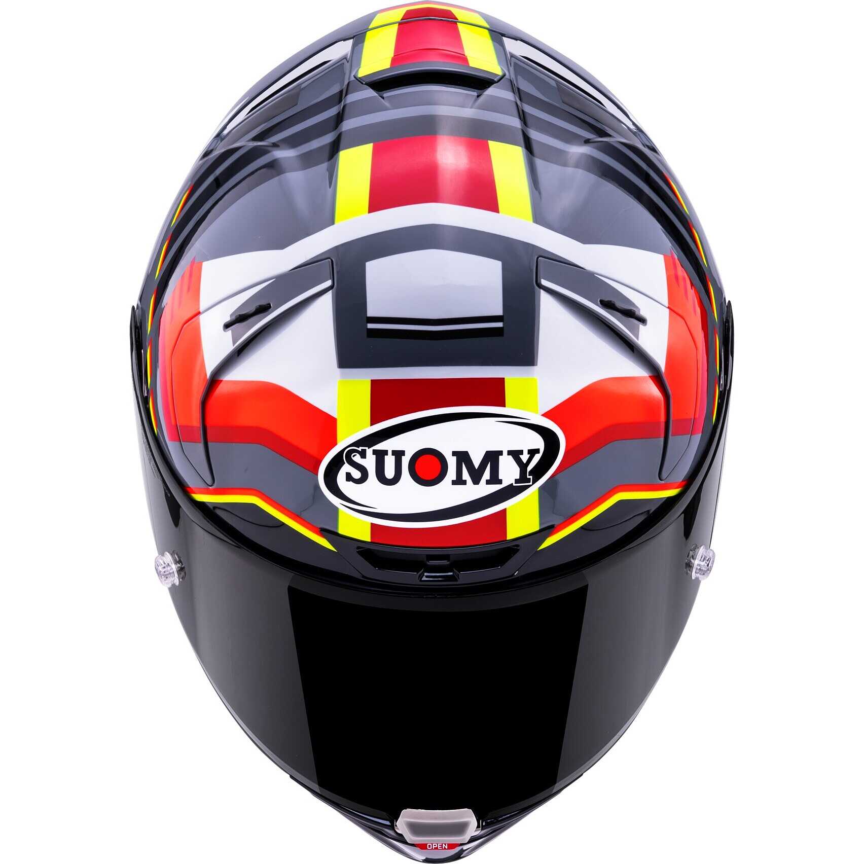 Suomy SR-GP EVO INFRARED Full Face Racing Motorcycle Helmet, White ...