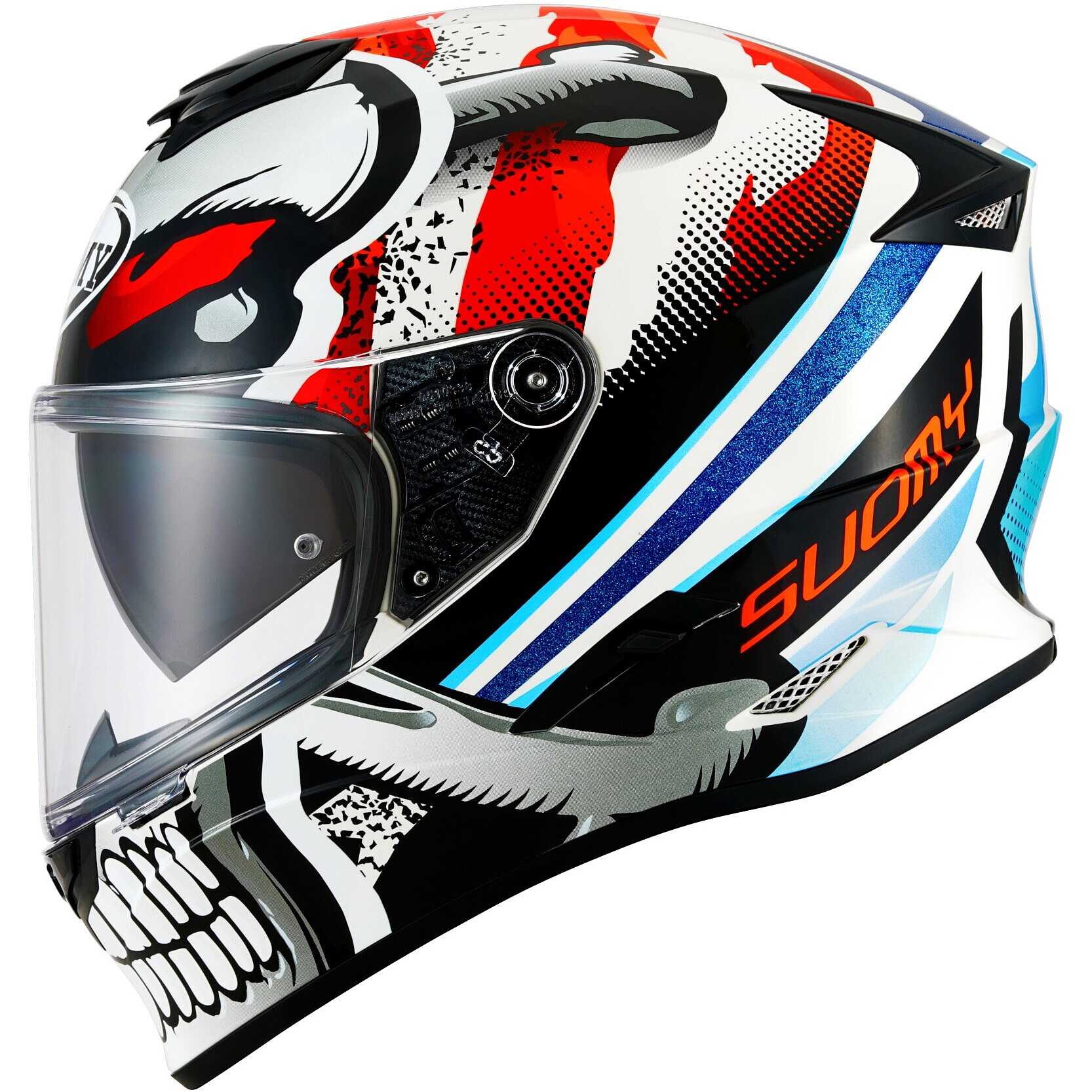 Suomy STELLAR VILLAIN Integral Motorcycle Helmet For Sale Online ...