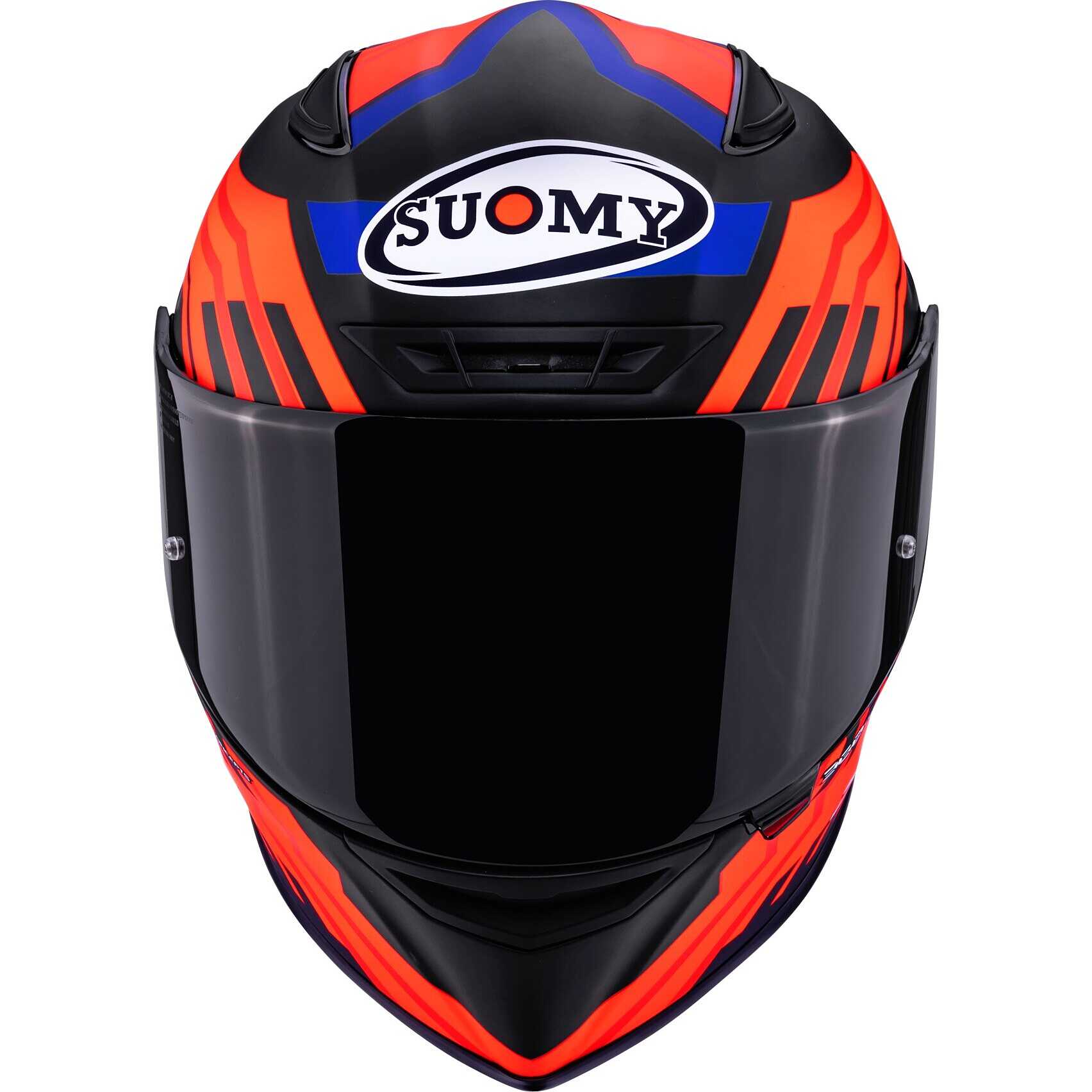 Suomy TRACK-1 FRAMEWORK Full Face Motorcycle Helmet Matte Black Red ...
