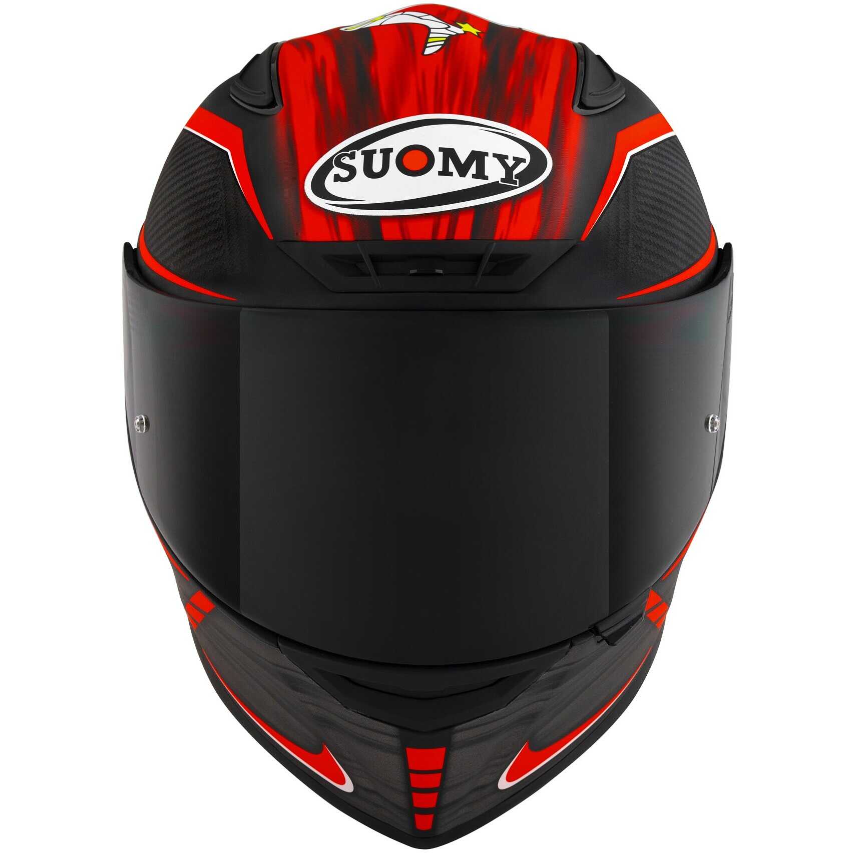 Suomy TX-PRO JOHNSON REPLICA Matt Red Full Face Motorcycle Helmet For ...