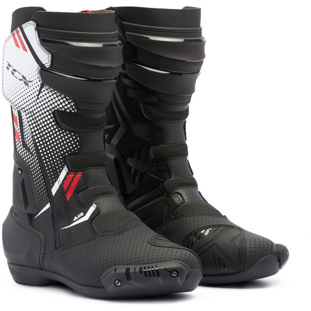 Tcx S-TR1 AIR Motorcycle Racing Boots Black White Red For Sale Online ...
