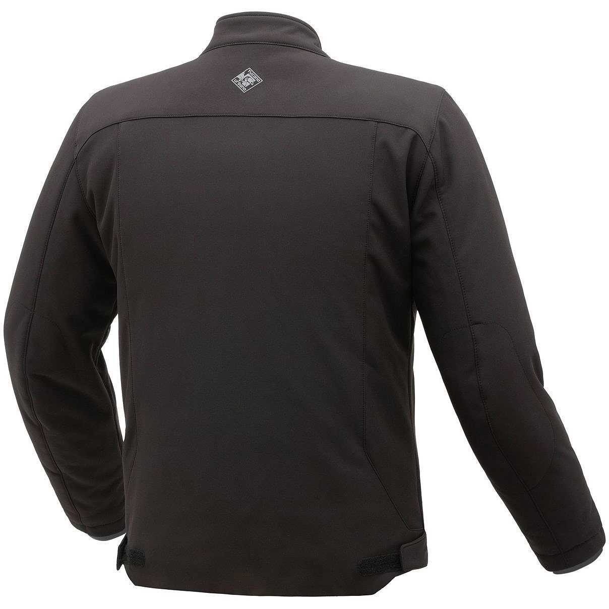 Technical Motorcycle Jacket In Tucano Urbano ASFALT Black Softshell ...