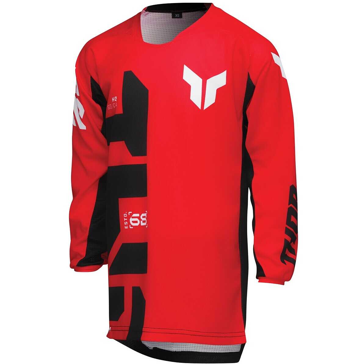 Thor LAUNCHMODE FORGE Red Cross Kids Motorcycle Jersey For Sale Online ...