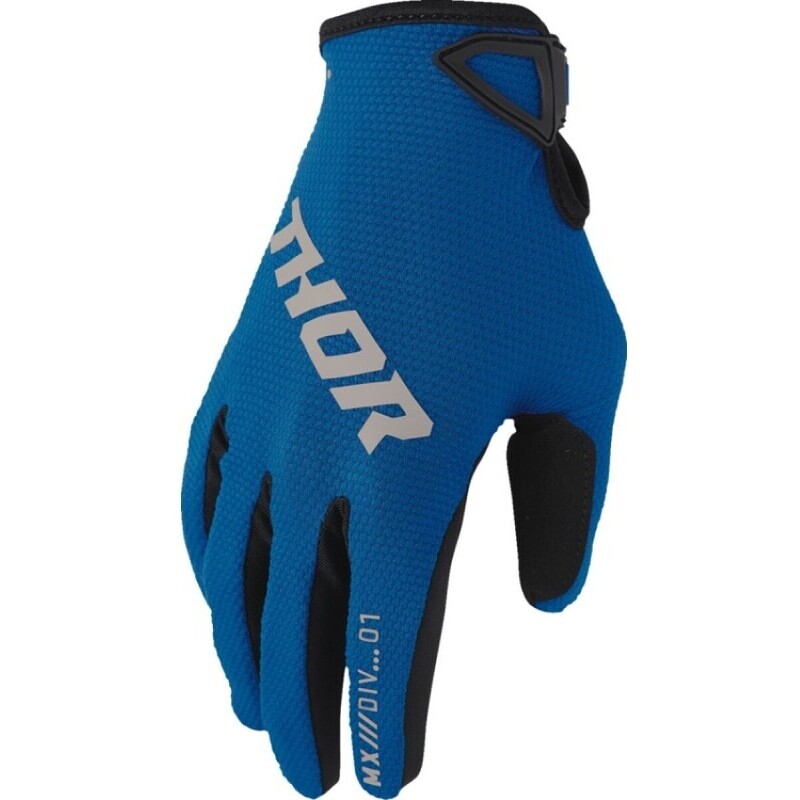 Thor Ridemode Static Blue Cross Enduro Motorcycle Gloves For Sale ...