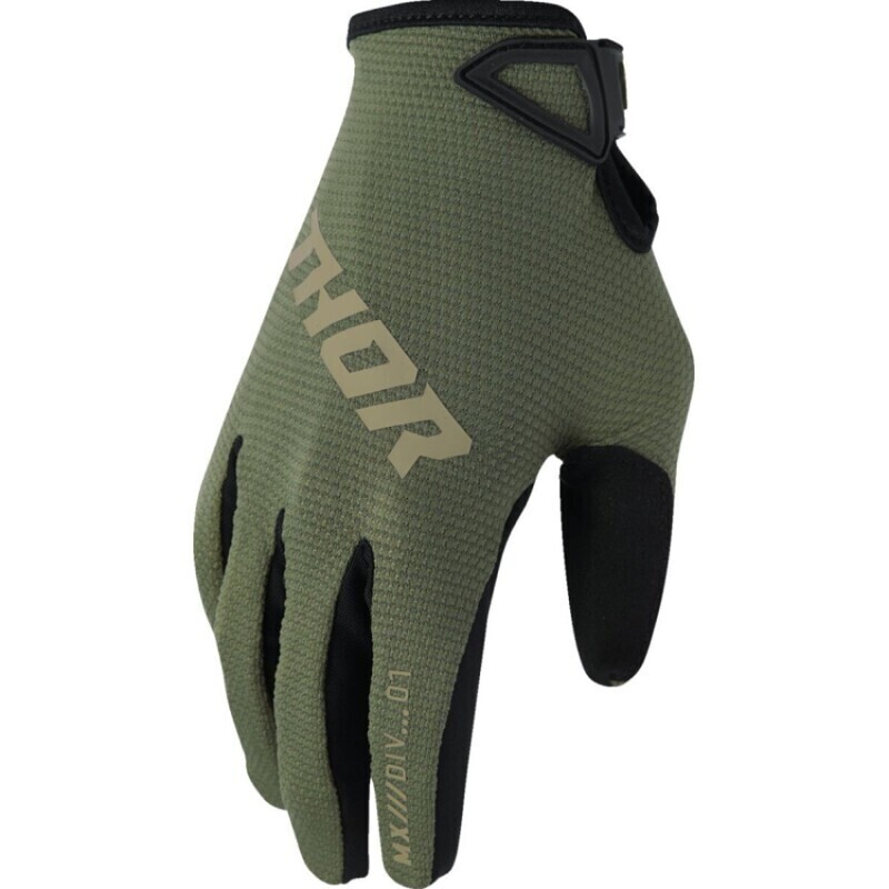 Thor Ridemode Static Green Camo Cross Enduro Motorcycle Gloves for Kids For Sale Online ...