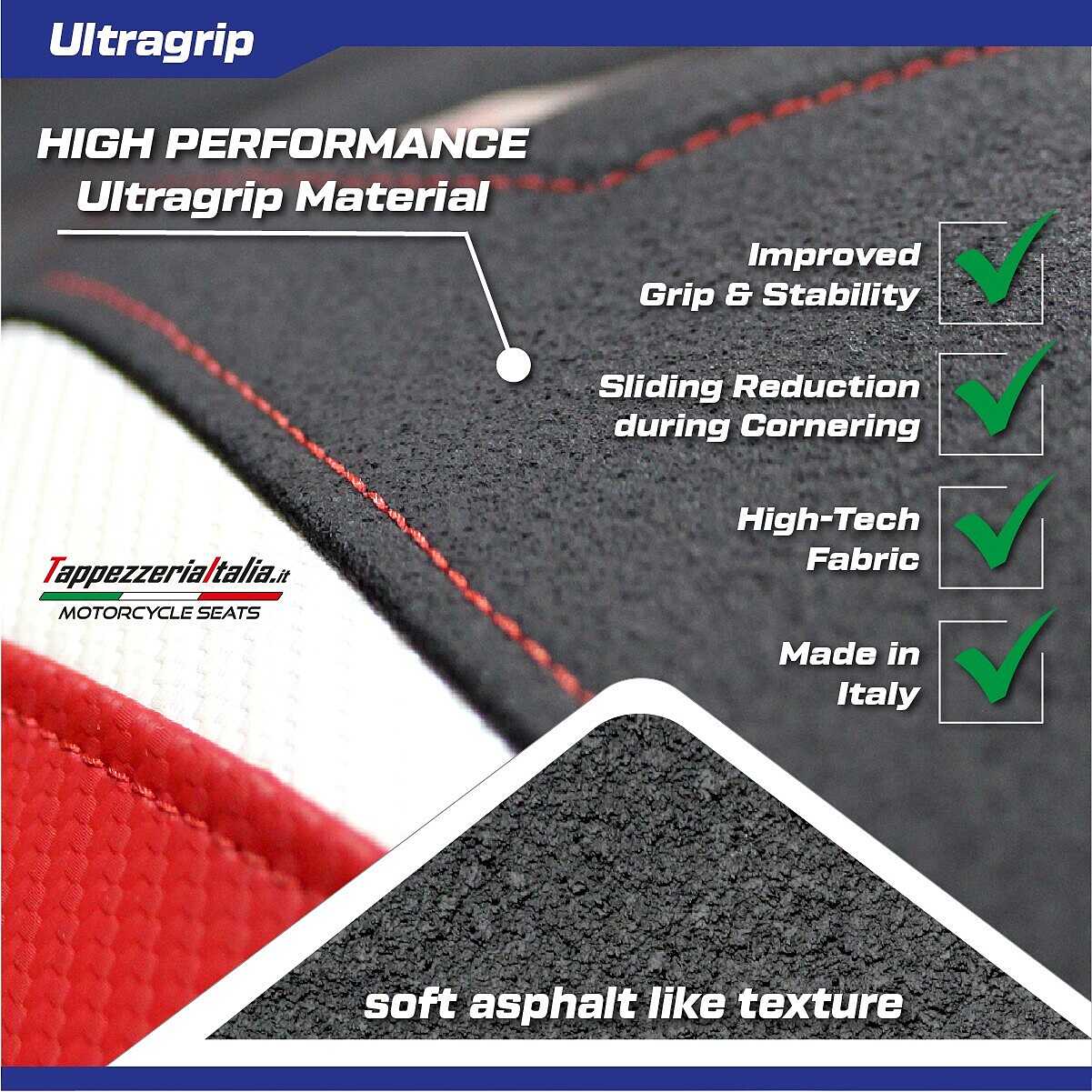 TPZ Italia Seat Cover Specific for Triumph Daytona 675R 2006-2012 Model ...