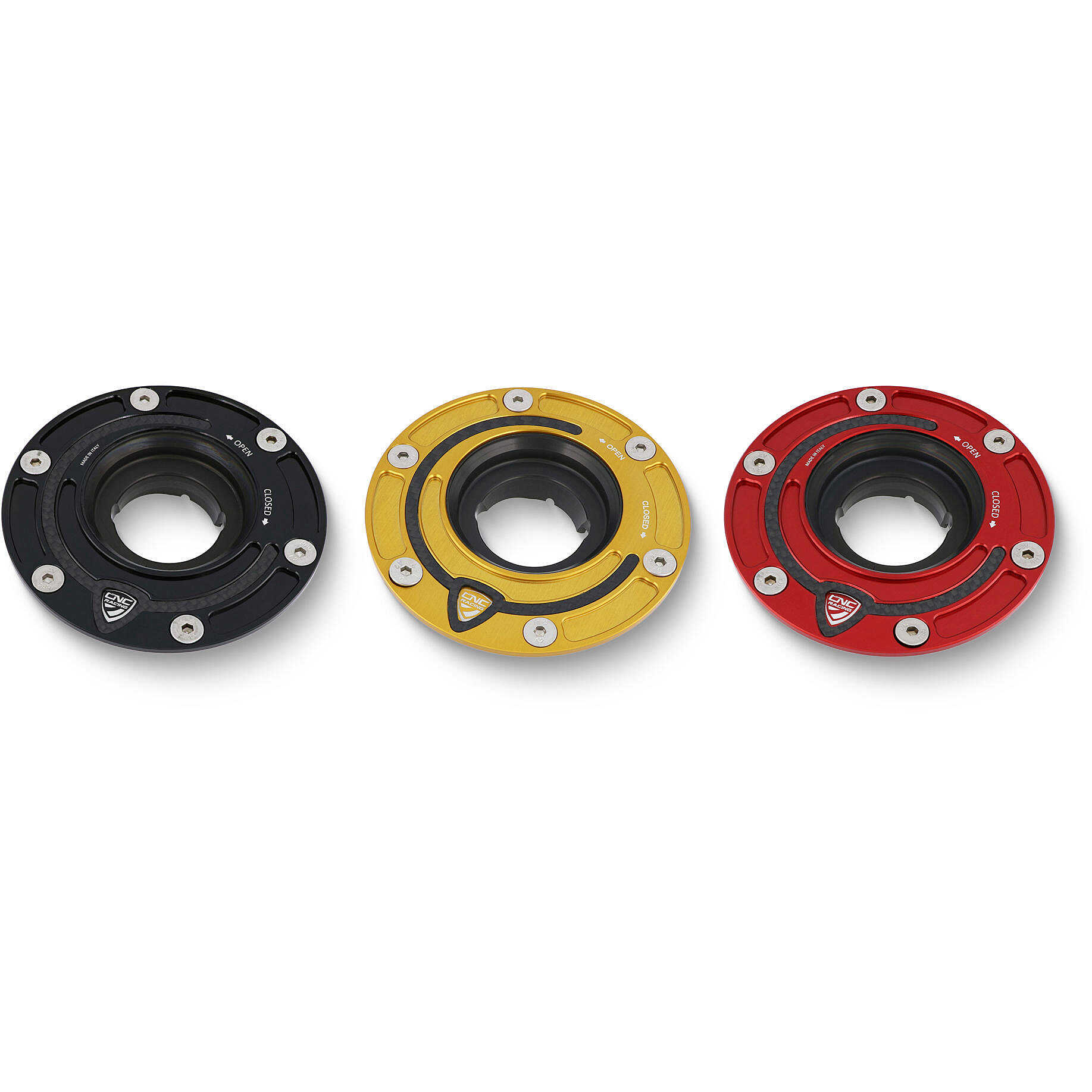 TSB02 Fuel Tank Cap - Carbon CNC Racing Gold Flange For Sale Online ...