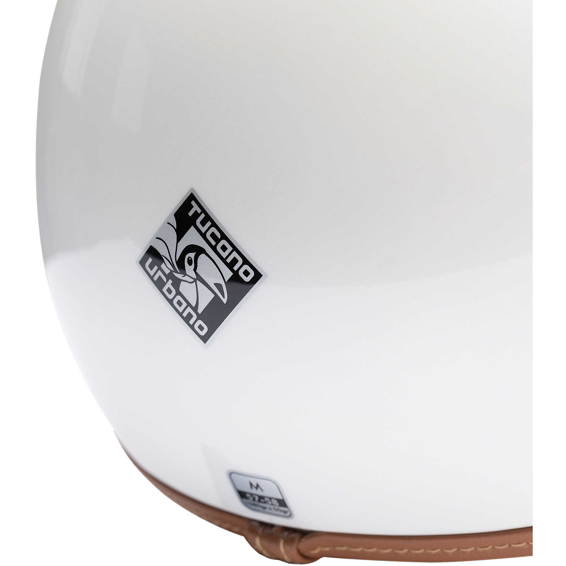 Tucano Urbano C1000 EL'JETTIN 6.0 Jet Motorcycle Helmet Glossy White ...