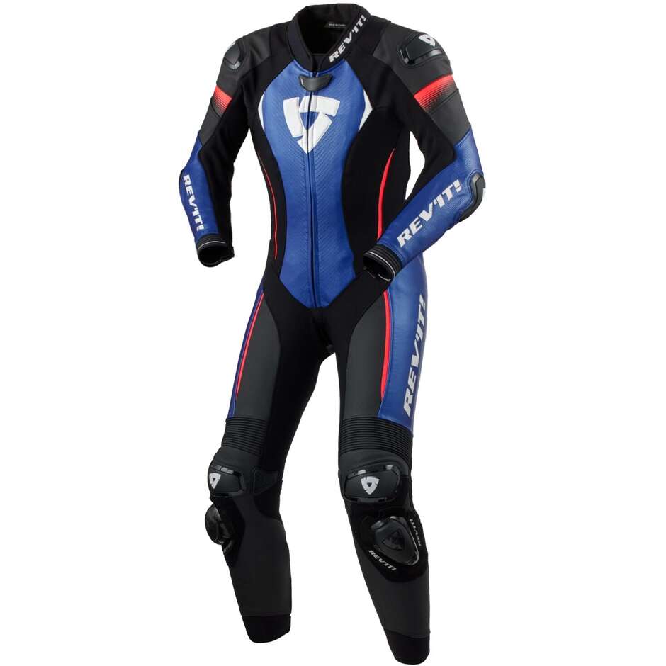 Tuta Moto Donna Intera Rev'it XENA 4 LADIES Nero Blu Vendita Online ...