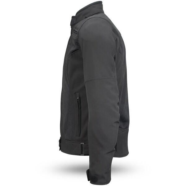 Ufo ACRON Air WP Perforated Summer Motorcycle Jacket Black For Sale ...