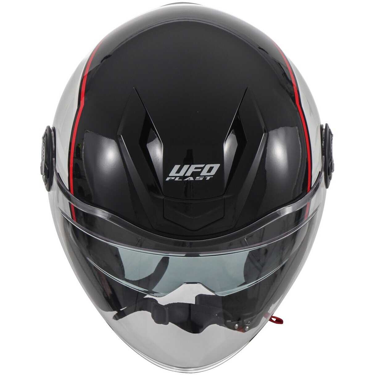 Ufo SPIRIT Urban Jet Motorcycle Helmet White Black For Sale Online ...