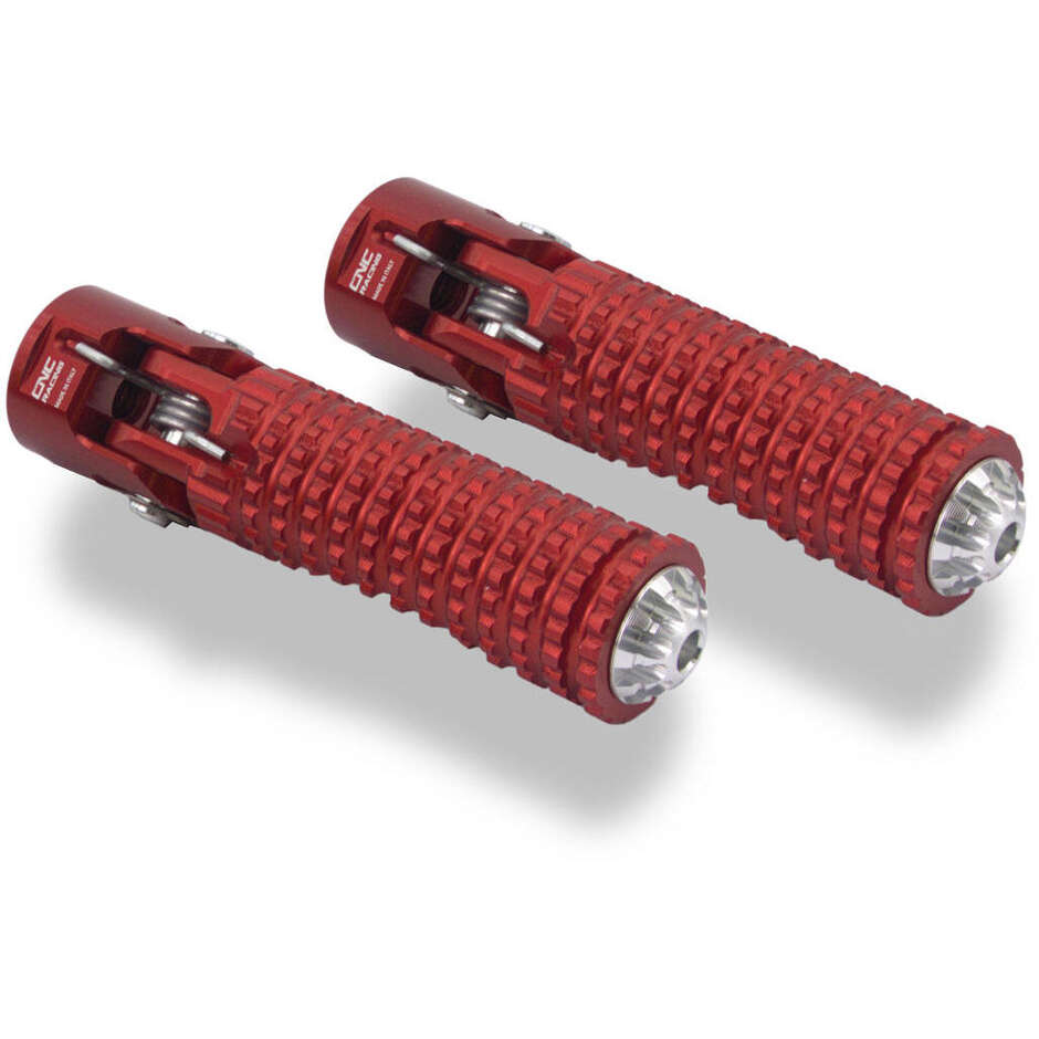 Universal Reclining Footrests - Comfort CNC Racing PC120 Red For Sale ...