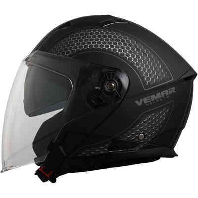 Openable Modular Motorcycle Helmet Vemar Jiano INTERCOM BLUETOOTH ...