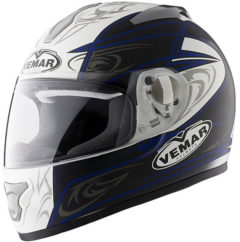Vemar Motorcycle Helmet Integrale EVO VTX Fiber Tricomposita Multicolor ...