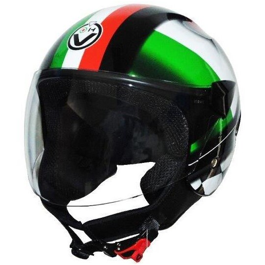 Vemar VH69 Jet-Motorradhelm mit Italien-Grafik Online-Verkauf ...