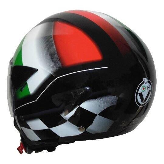 Vemar VH69 Jet-Motorradhelm mit Italien-Grafik Online-Verkauf ...