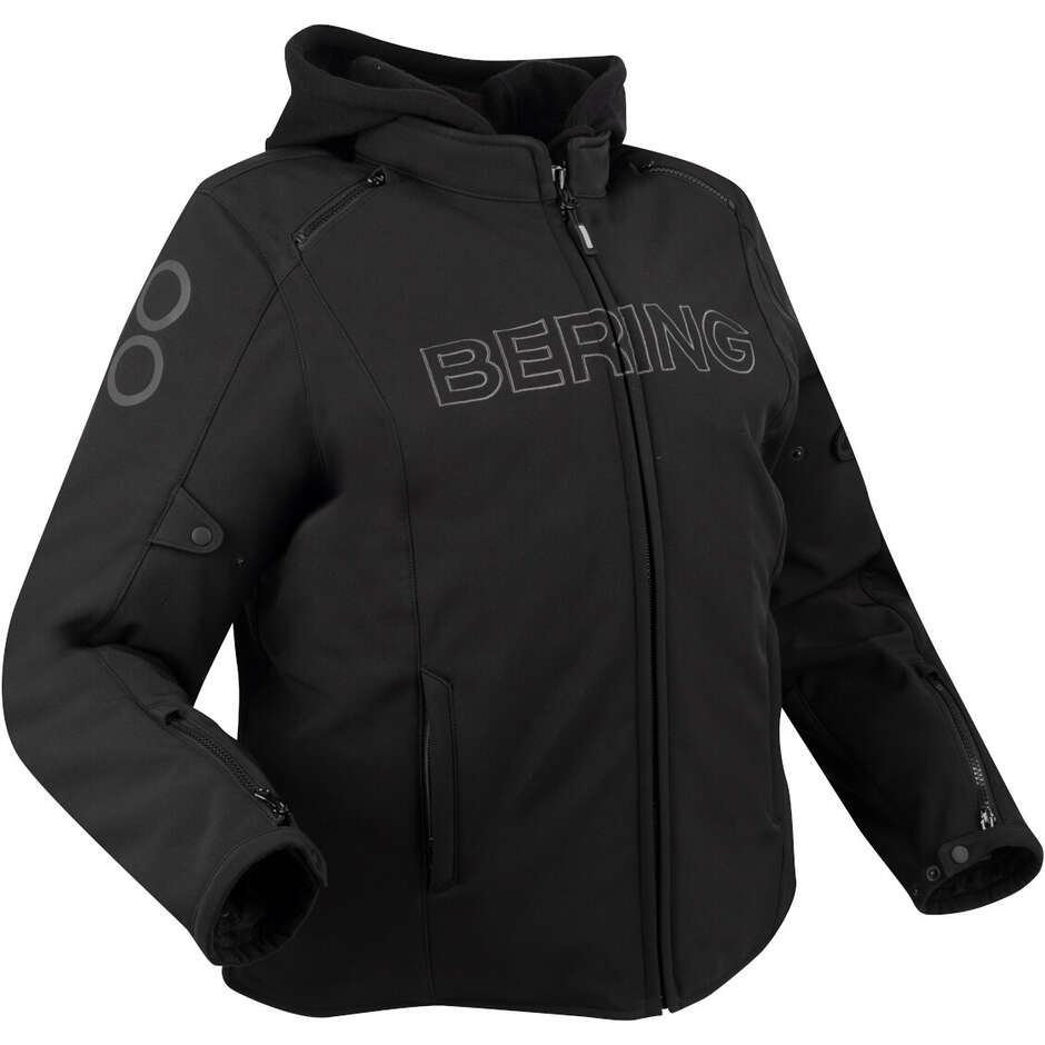 Veste de moto Bering LADY DAVIS Queen Size pour femme, noire Vente en ...