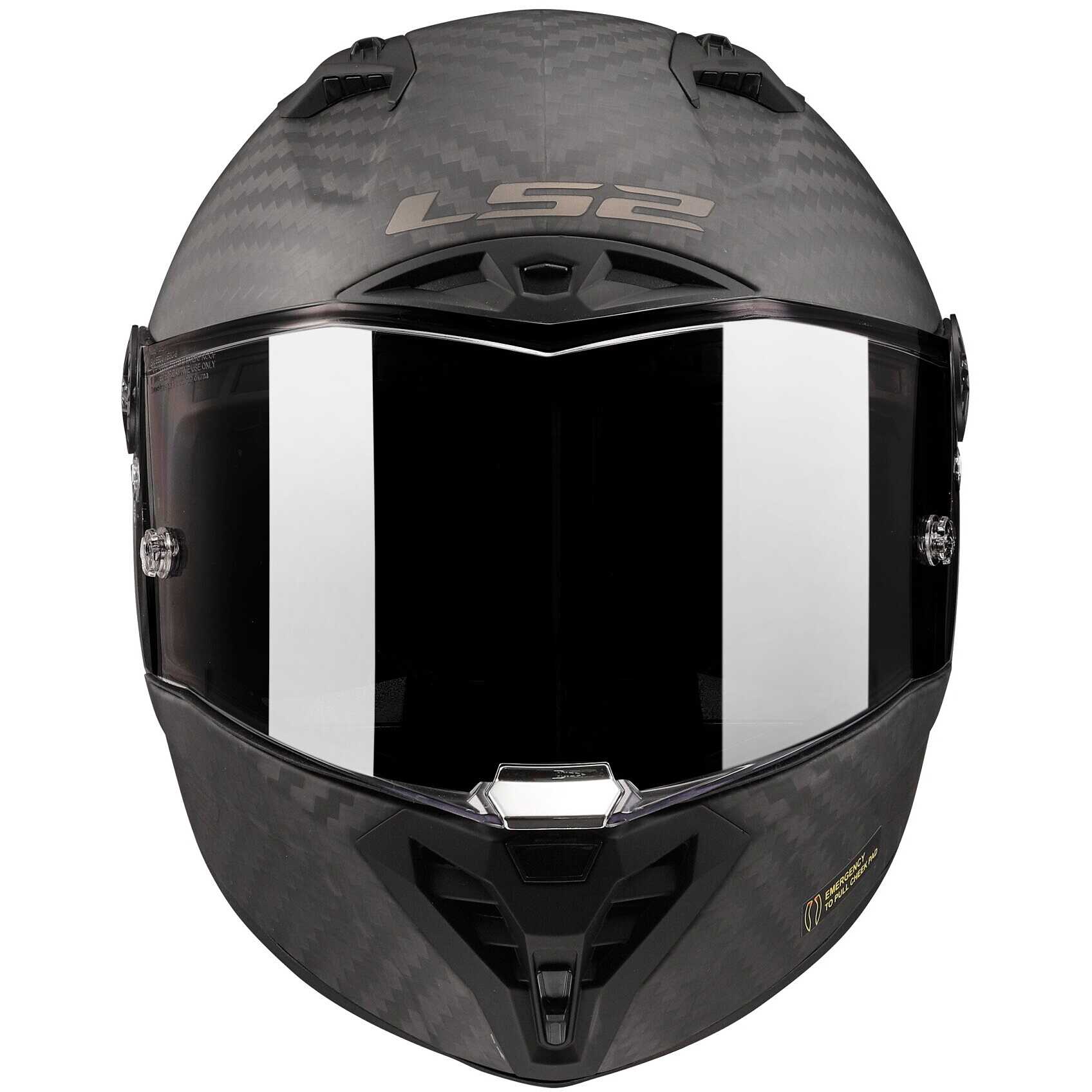 Vollcarbon-Motorradhelm 9k Ls2 FF805 THUNDER C GP AERO Matt Carbon -06 ...