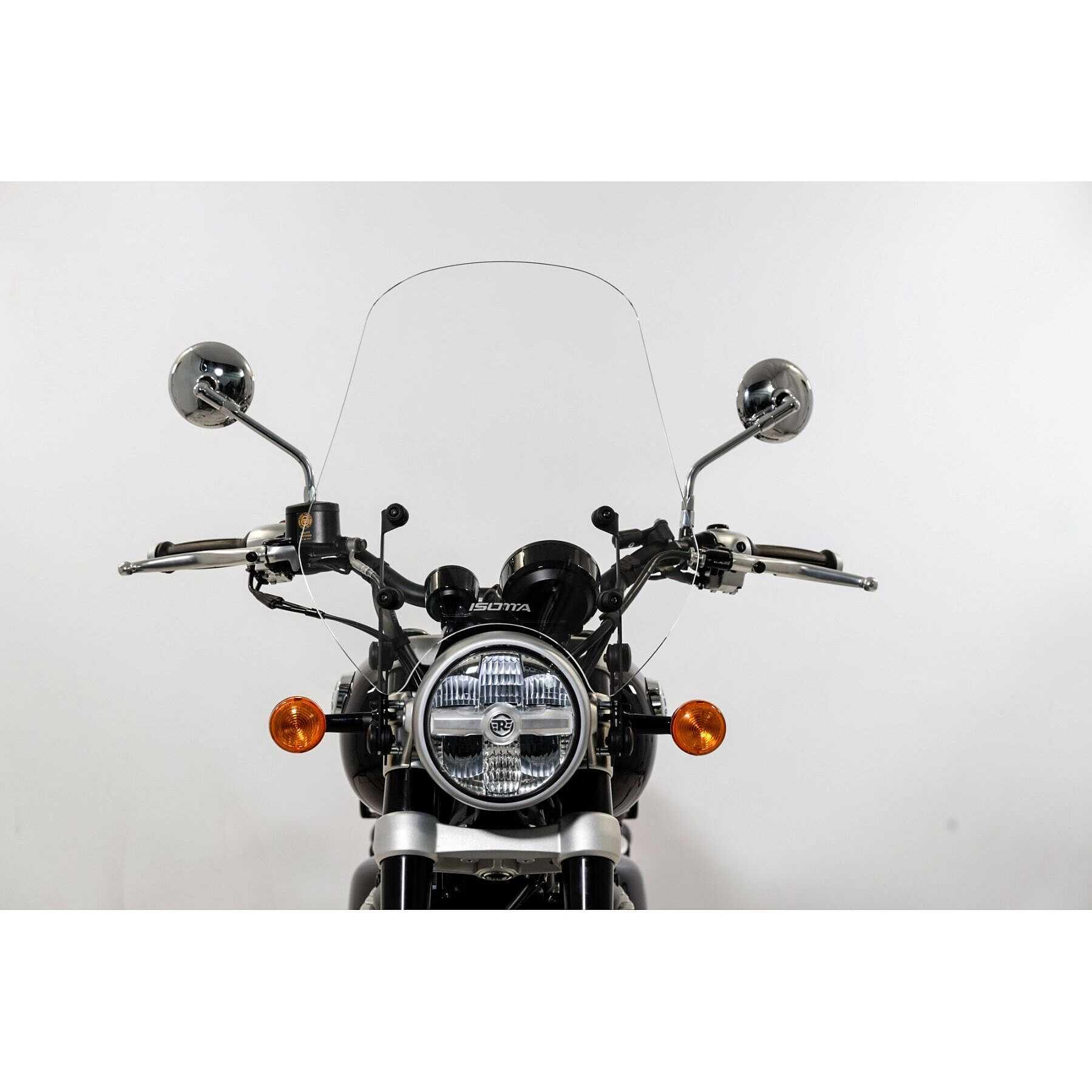 Windshield Isotta Medium ROYAL ENFIELD SUPER METEOR 650 From 2023 Clear ...