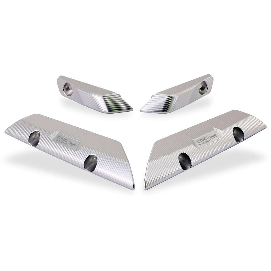 Wing Removal Plugs Ducati Streetfighter V4 S CNC Racing WP100 Silver ...